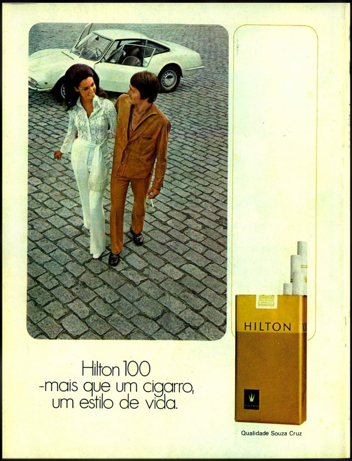 anuncio cigarros Hilton – 1970 – MONDO MODA